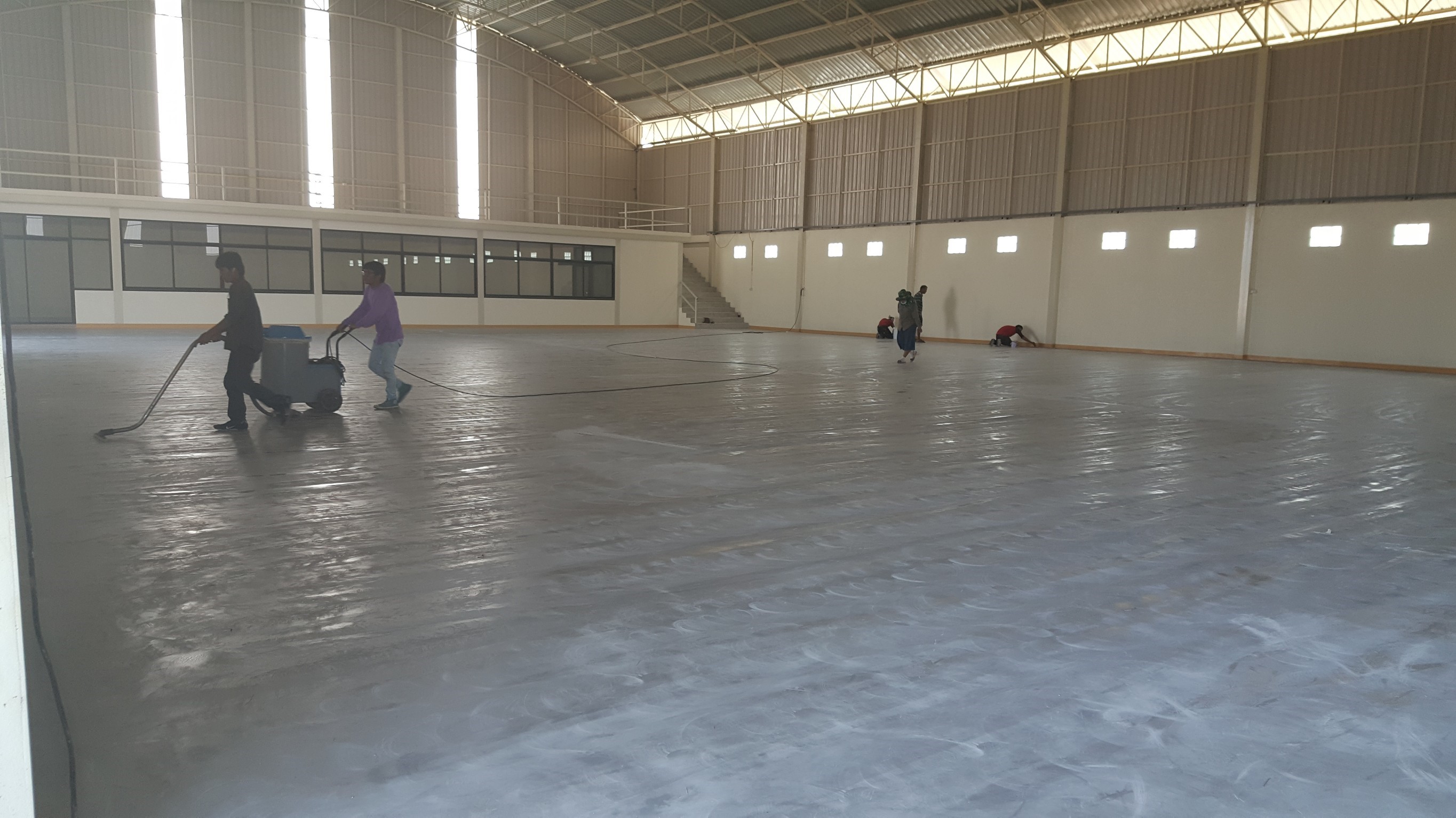 PU Floor System - TKI COTING - Pu Screed Coating for industrial floorings