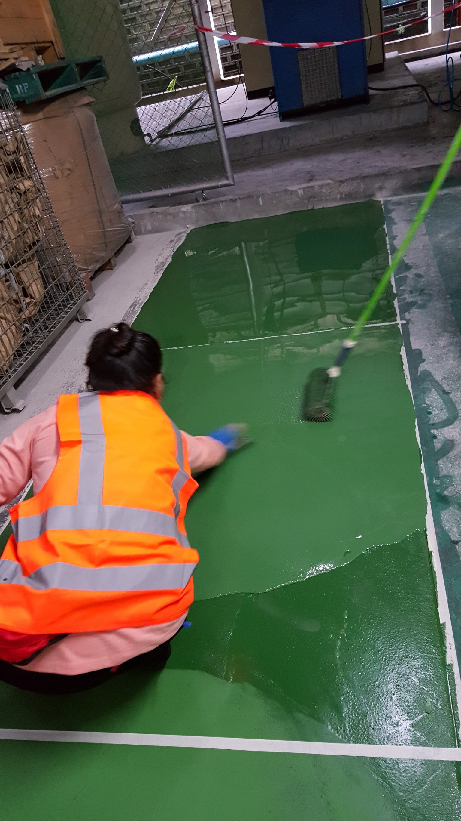 PU Floor System - TKI COTING - Pu Screed Coating for industrial floorings