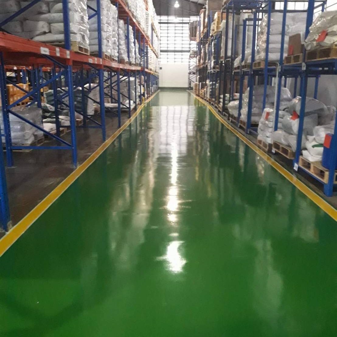 PU Floor System - TKI COTING - Pu Screed Coating for industrial floorings