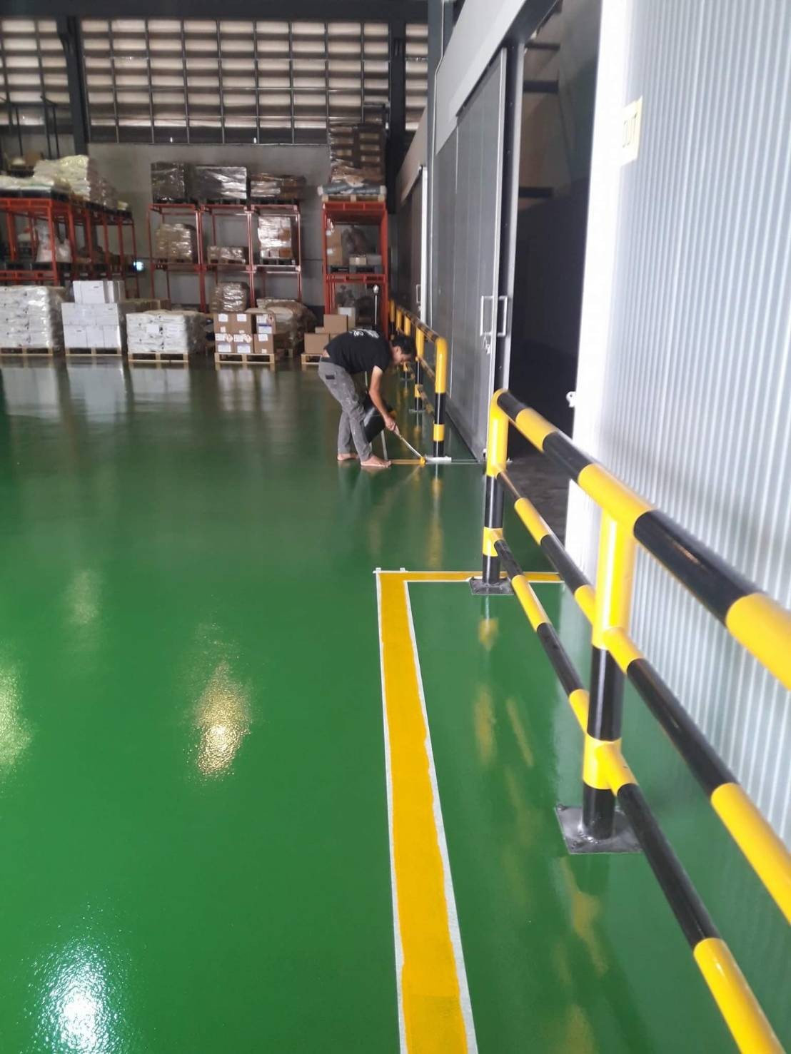 PU Floor System - TKI COTING - Pu Screed Coating for industrial floorings