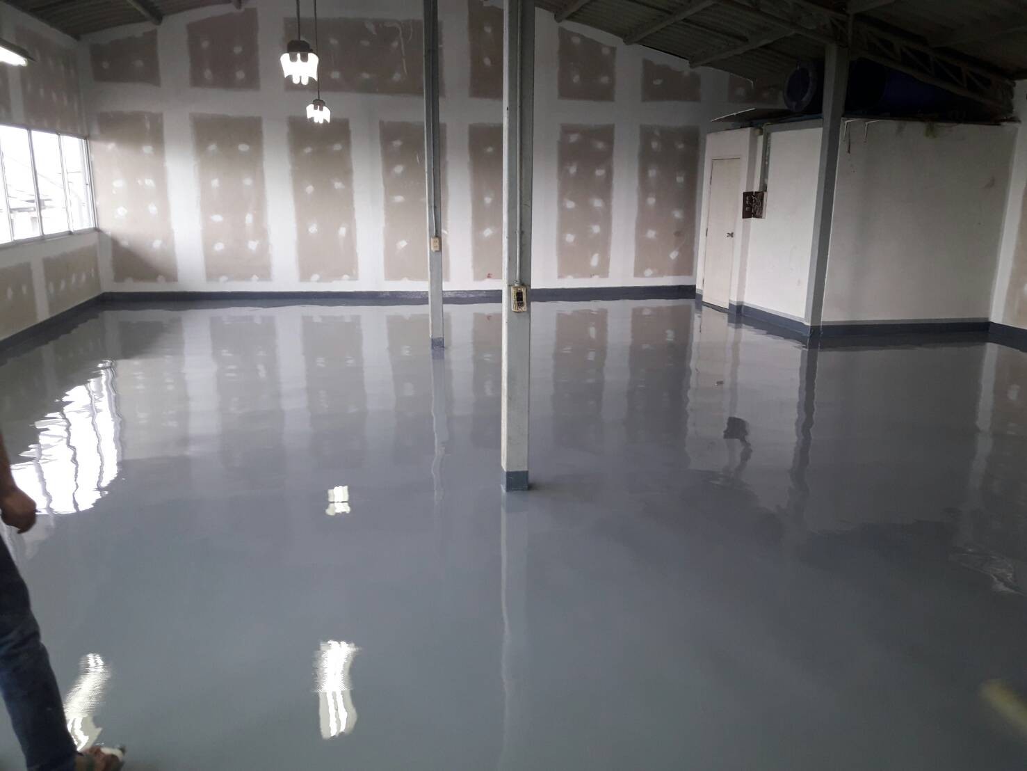 PU Floor System - TKI COTING - Pu Screed Coating for industrial floorings