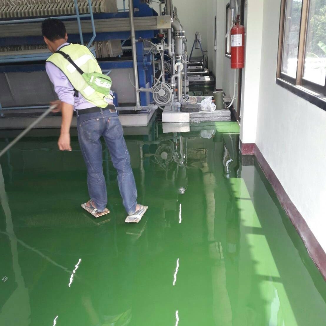 PU Floor System - TKI COTING - Pu Screed Coating for industrial floorings