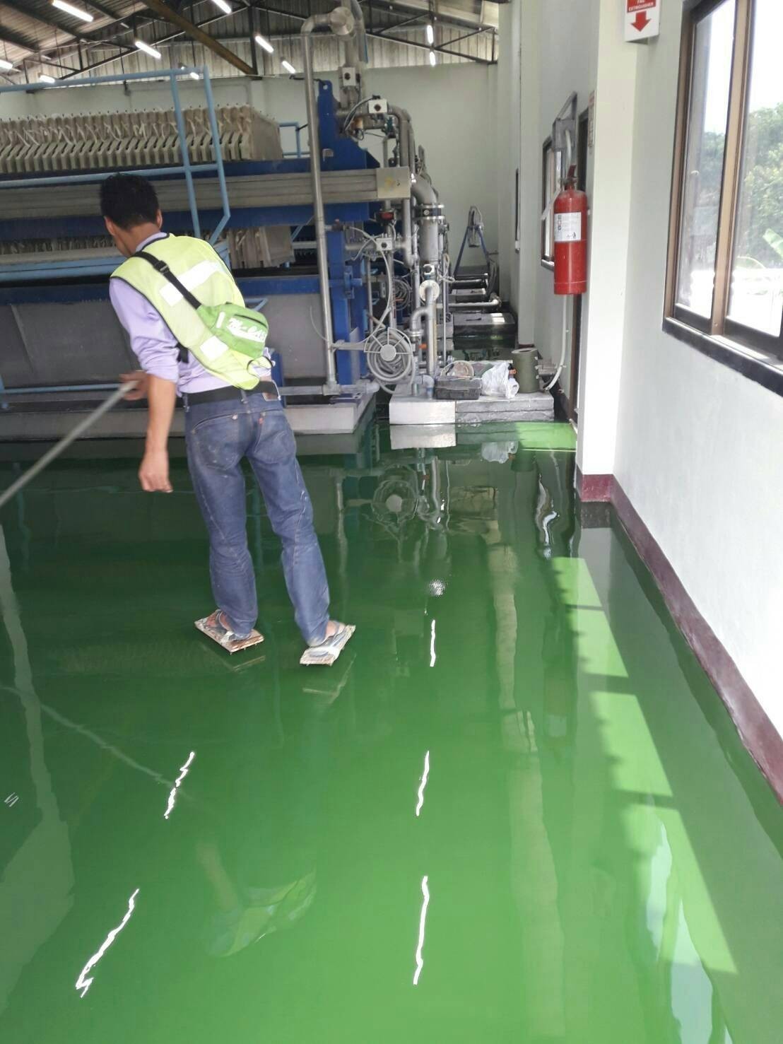 PU Floor System - TKI COTING - Pu Screed Coating for industrial floorings