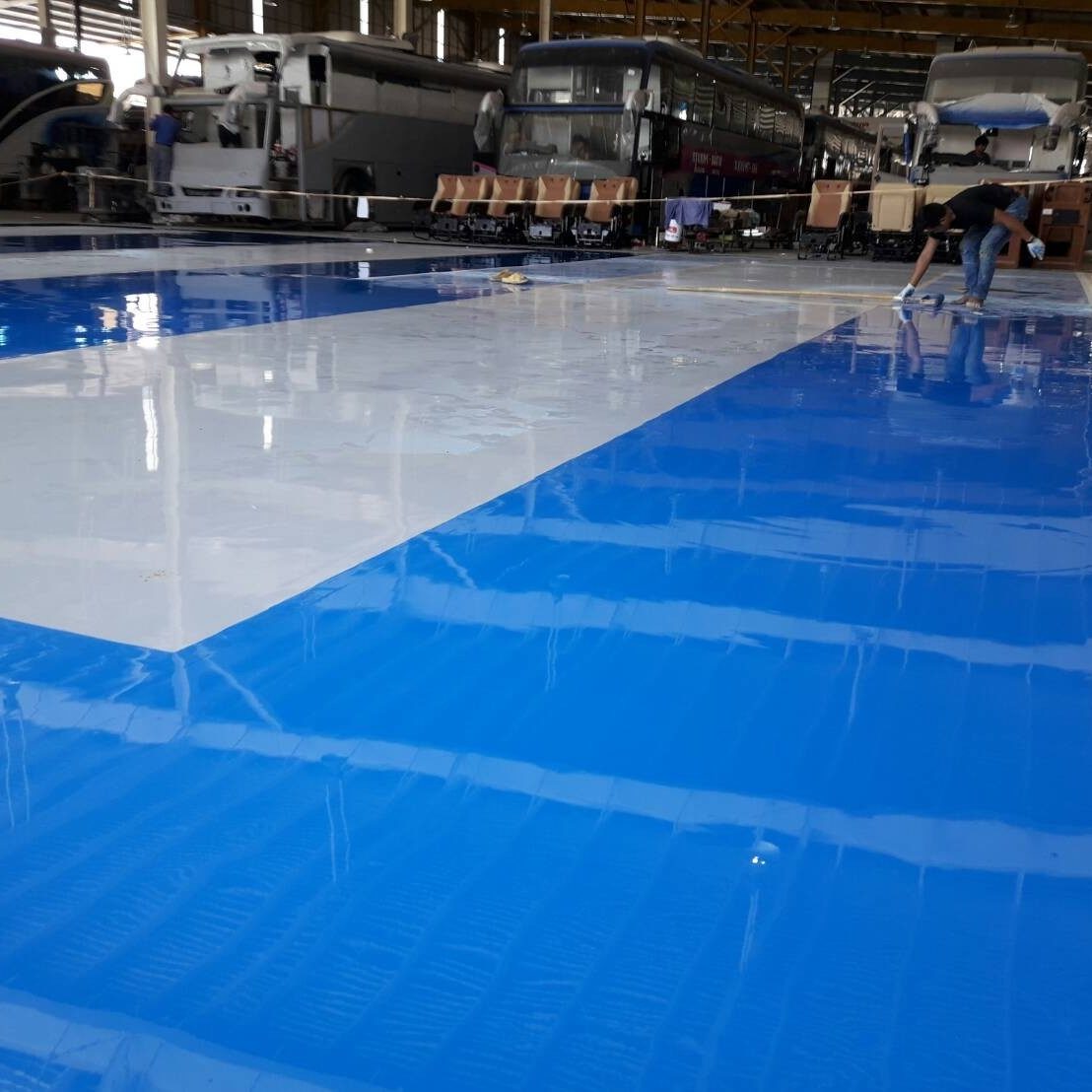 PU Floor System - TKI COTING - Pu Screed Coating for industrial floorings