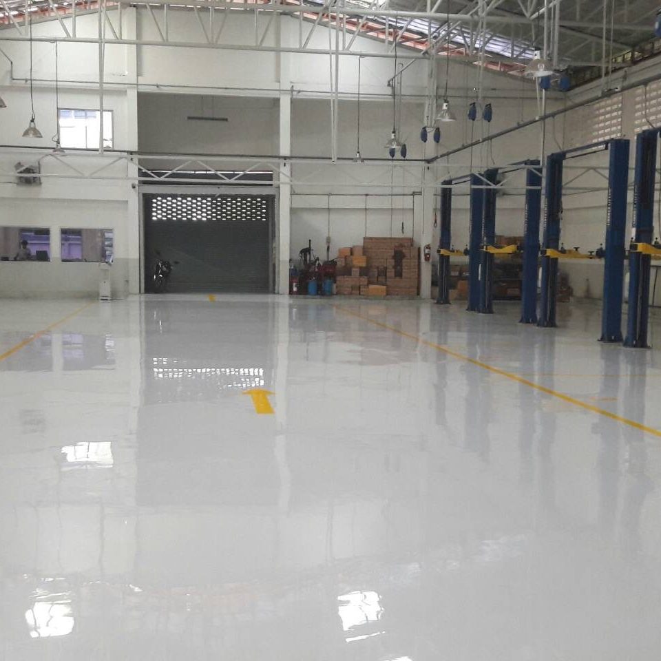 PU Floor System - TKI COTING - Pu Screed Coating for industrial floorings