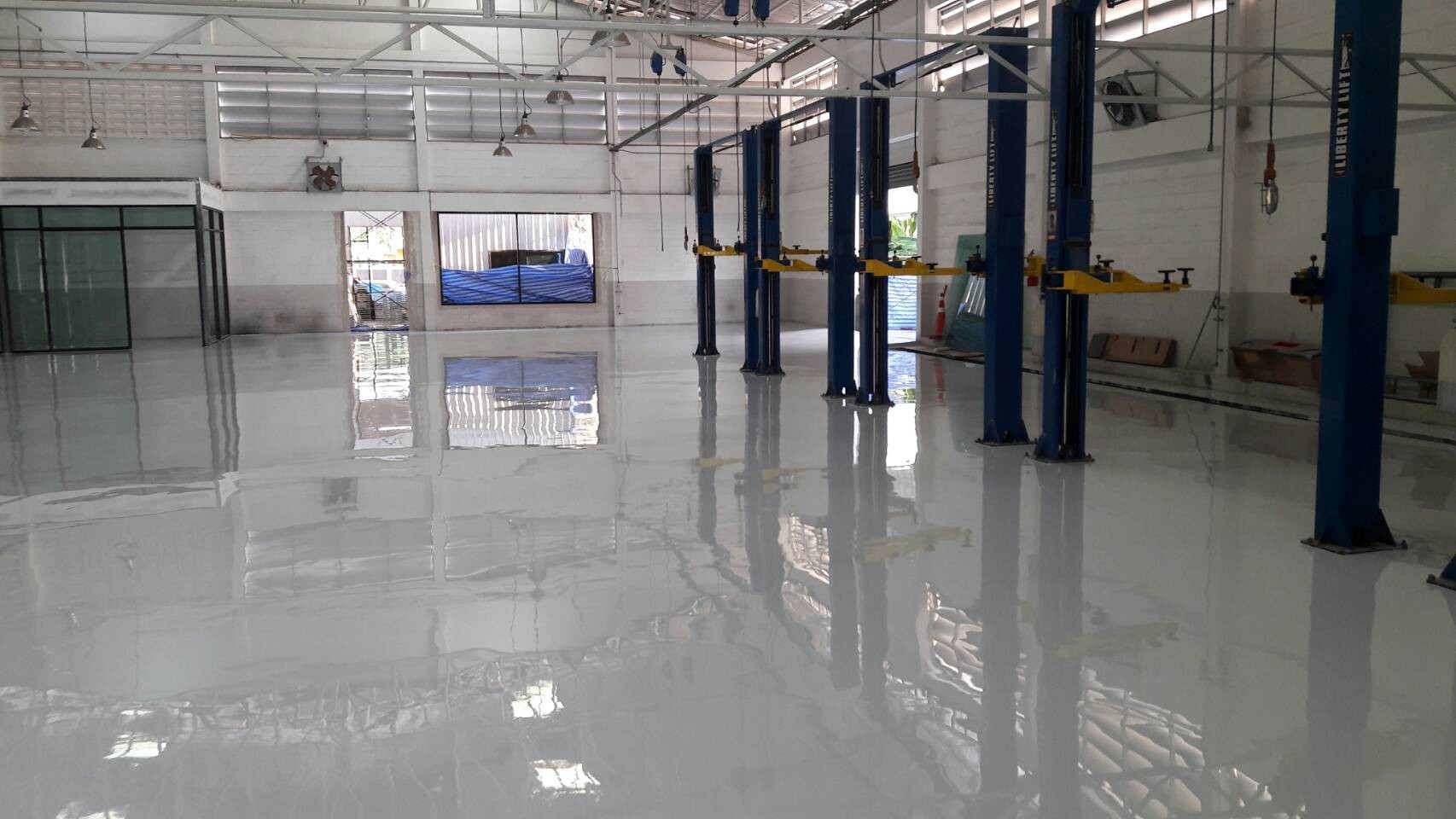 PU Flooring - TKI COATING - Epoxy floor Coating installation, PU ...
