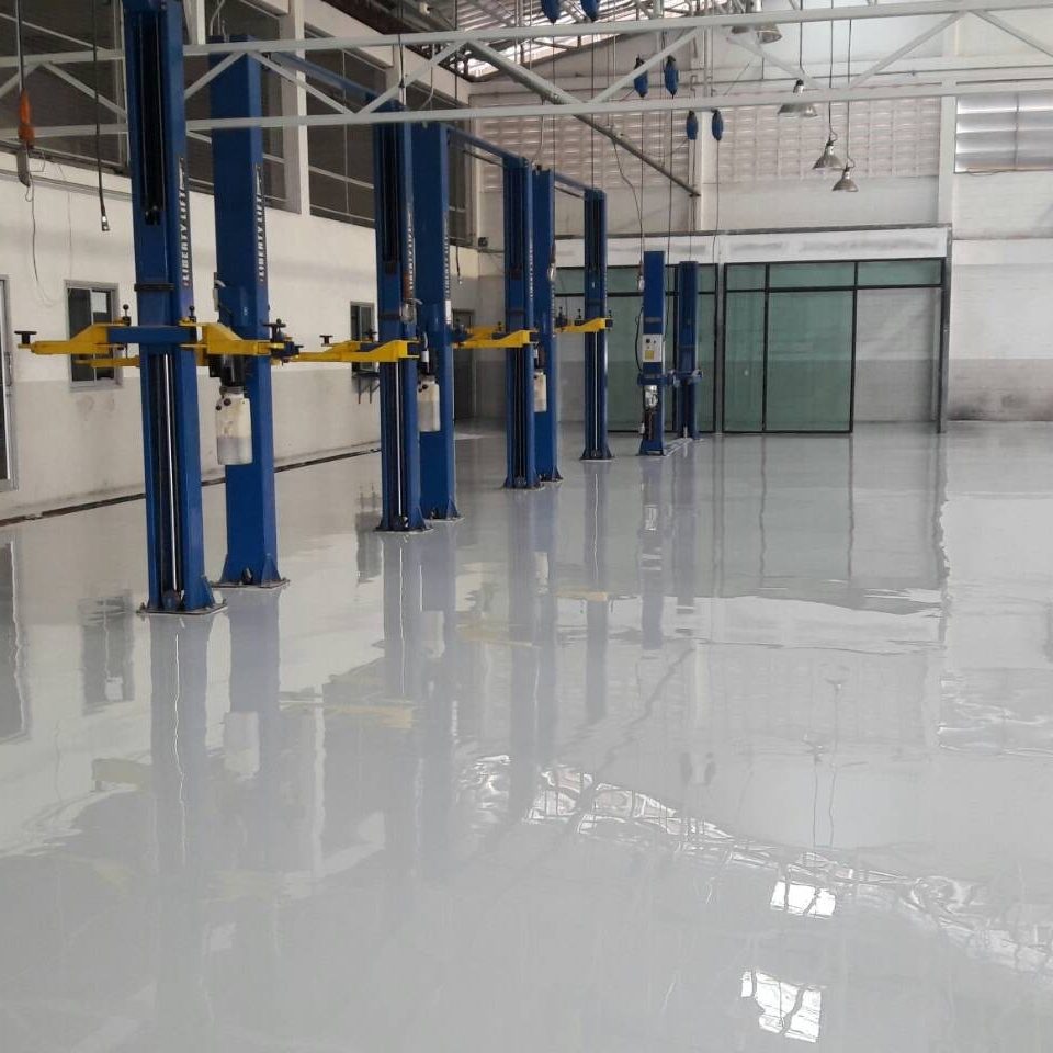 PU Floor System - TKI COTING - Pu Screed Coating for industrial floorings