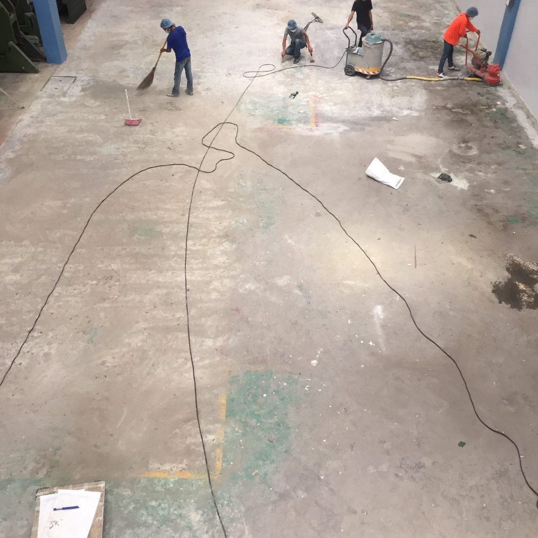 PU Floor System - TKI COTING - Pu Screed Coating for industrial floorings